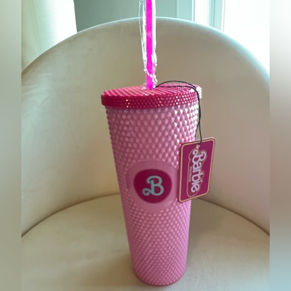 Barbie | Kitchen | Barbie Movie Pink Diamond Tumbler Cup 2 | Poshmark
